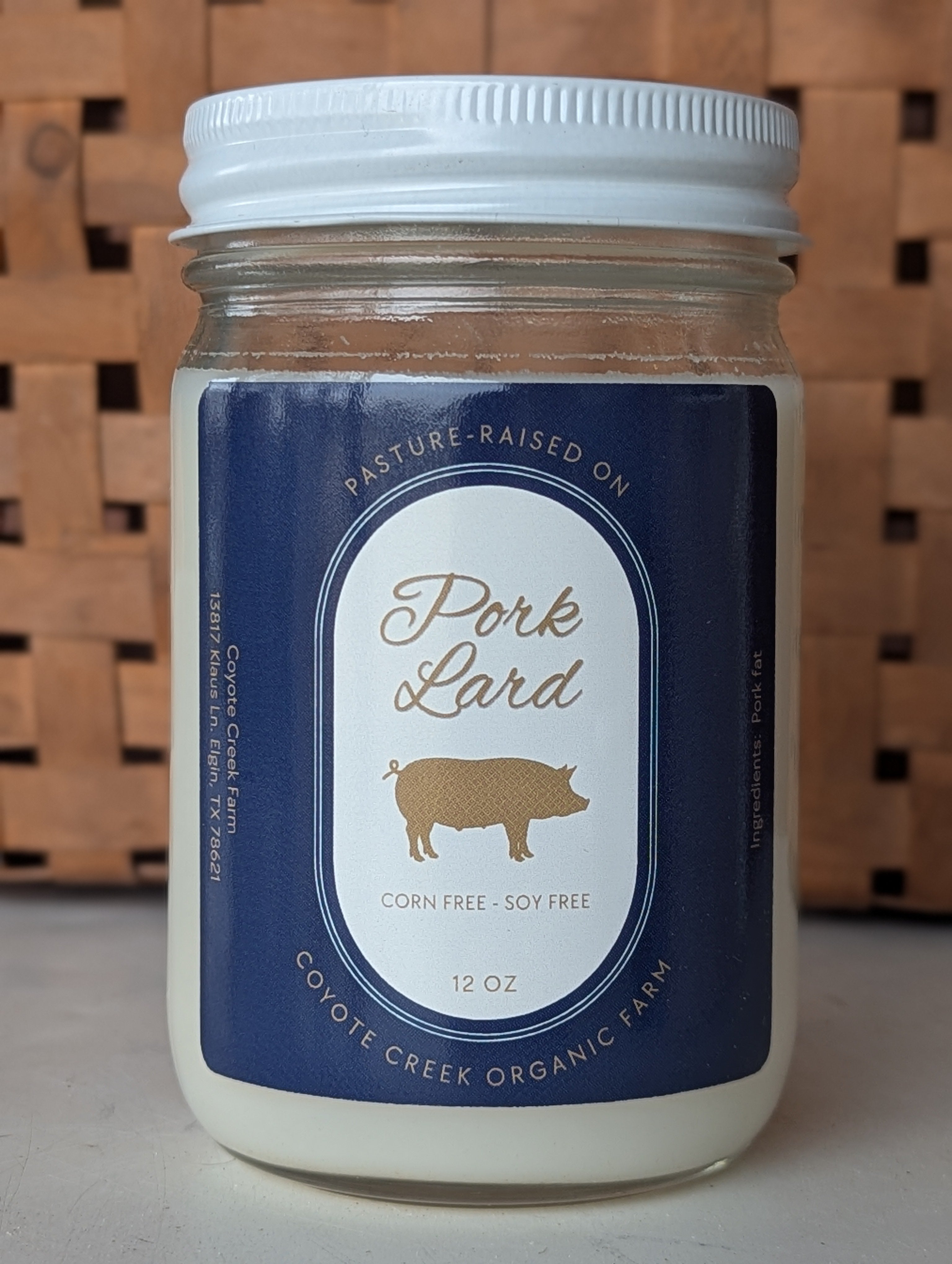 Pork Lard – Coyote Creek Farm